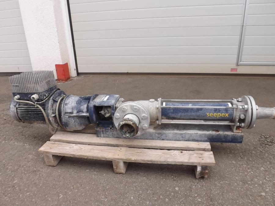 gebrauchte / gebrauchtes / gebrauchter SEEPEX Exzenterschneckenpumpe ...